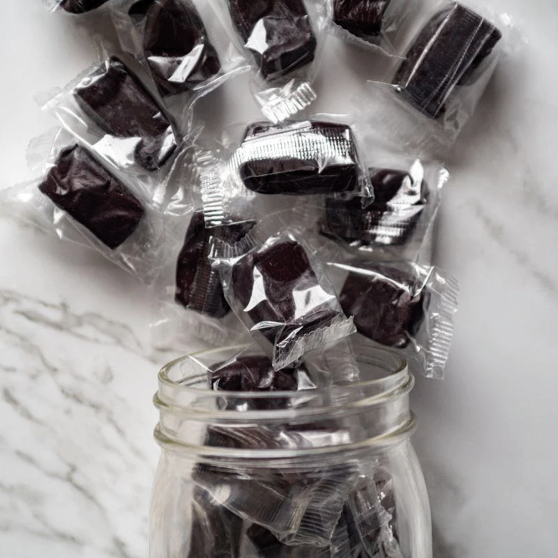 Wrapped Candies - Gourmet Licorice Caramels #7500